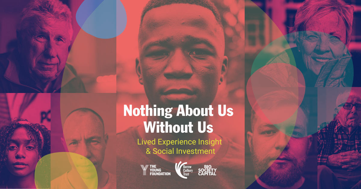 Nothing about us, without us- lived experience insight & social ...
